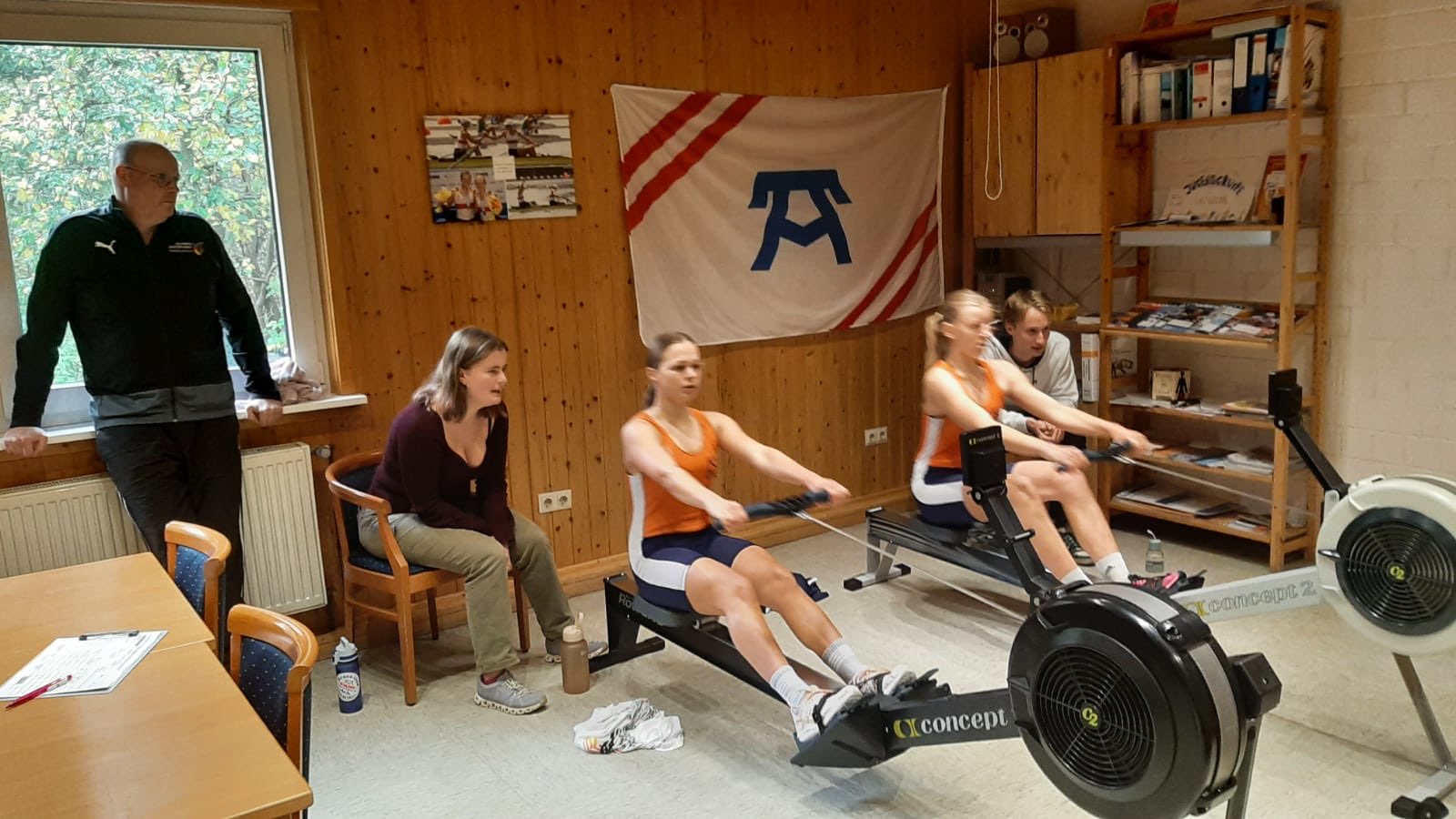 Ergotest mit dem Landestrainer - RC Wiking